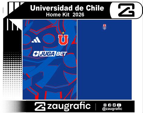 Universidad De Chile Home Kit 2026 Zaugrafic