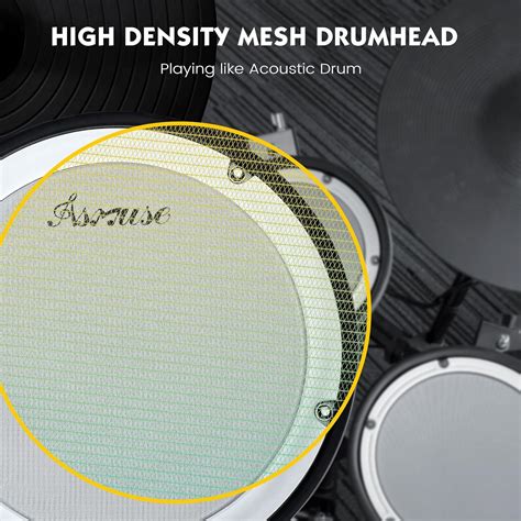 Asmuse Ade 30 Electric Drum Set Innovation In Drumming Sollemusic
