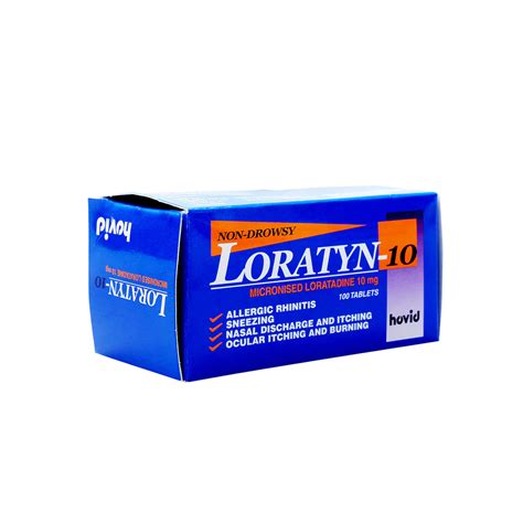 Loratyn Loratadine 10mg Blisters Airmedng