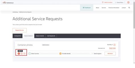 Digital Service Requests Apm Terminals