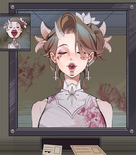 Lou Xiaotiao Thats Not My Neighbor Absurdres Highres 1girl Blood