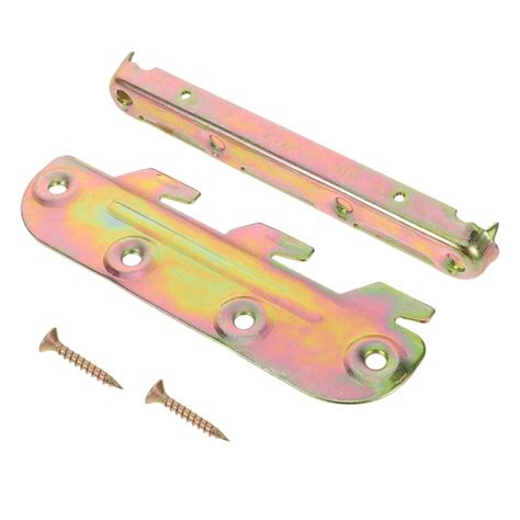 4 Sets Bed Rail Hooks Frame Hardware Brackets Connector Fittings £21 88 Picclick Uk