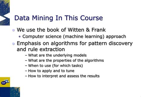 Ppt Data Mining And The Knowledge Discovery Process Powerpoint
