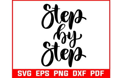 Step By Step Svg Graphic By Craft Carnesia Creative Fabrica