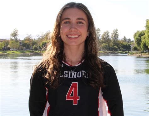 Inland Girls Athlete Of The Week Olivia Stanley Elsinore San