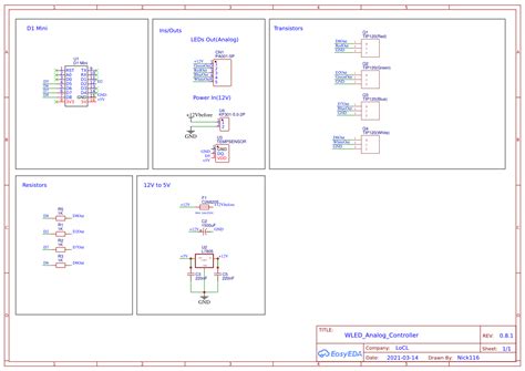 Wled Analog Easyeda Open Source Hardware Lab