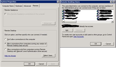 Cant Rdp Into A Virtual Server Virtualization Spiceworks Community