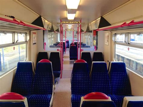 British Rail Class 319 The Refreshed Interior Of A Class 319 With Added Passenger Information
