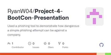 Github Ryanw04 Project 4 Bootcon Presentation Used A Phishing Tool