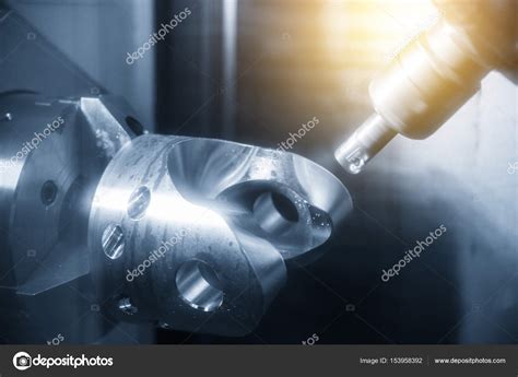 The Five Axis CNC Milling Machine Stock Photo By Pixel B