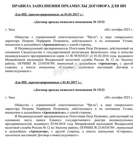 На основании чего заключает договор ИП в 2025 году В лице кого действует ИП в договоре