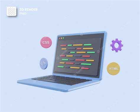 Premium Psd 3d Web Development Or Software Development Or Web Design