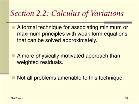 ppt section 2 finite element analysis theory powerpoint presentation