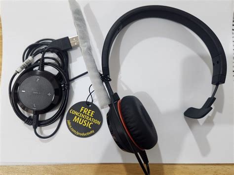 Jabra Evolve Ii One Ear Headset Audio Headphones Headsets On Carousell