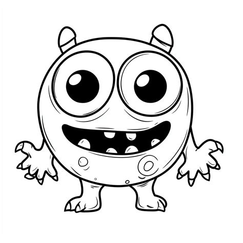 42 Coloriage Monstres à Imprimer Une Aventure Fantastique