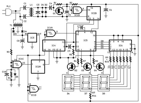 Thermometer Circuit Page 7 Meter Counter Circuits Nextgr