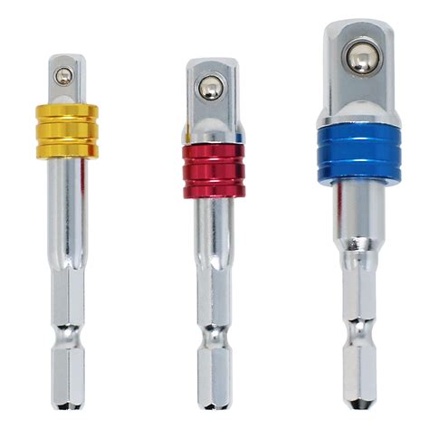 SUNDRY SAS Socket Adapter For Hex Shafts Set Of Hex Shaft To Drive Angle