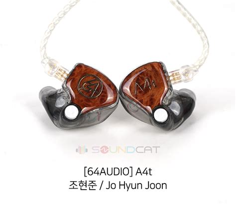 조현준jo Hyun Joon님의 커스텀인이어 64audio ‘a4t 사운드캣
