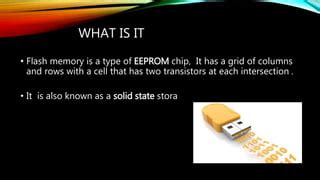 Flash Memory PPT