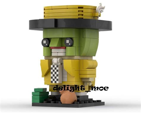 Lego Moc The Mask By Delightmoc Rebrickable Build With Lego