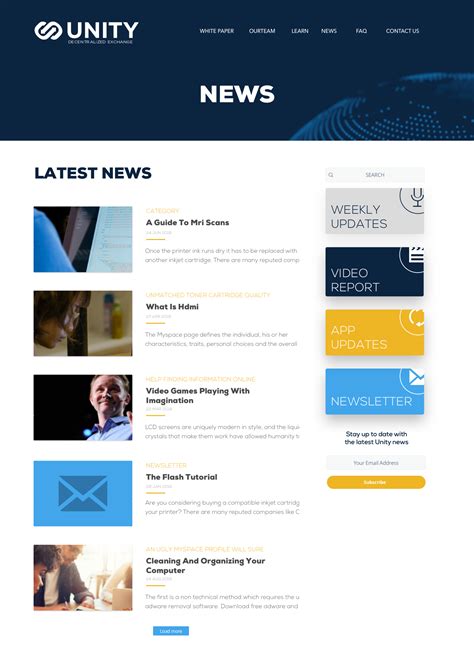 Unity Weekly Update March Th R Unity Exchange