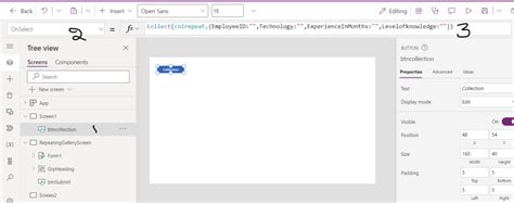 create repeating table in canvas app rishan solutions