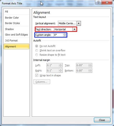 Axis Titles In PowerPoint For Windows