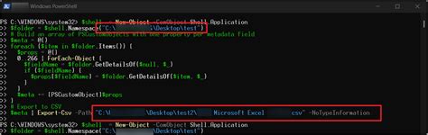 How Do I Export File Properties Details Metadata Into Csv Or Excel Format Microsoft Qanda