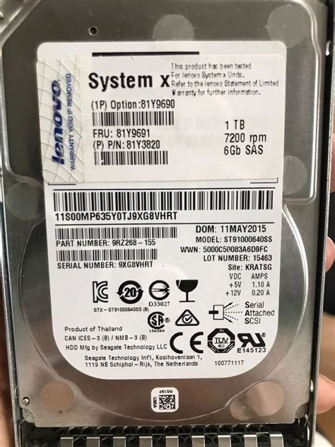 Ibm Tb Hard Disk For Server At Rs In Mumbai ID