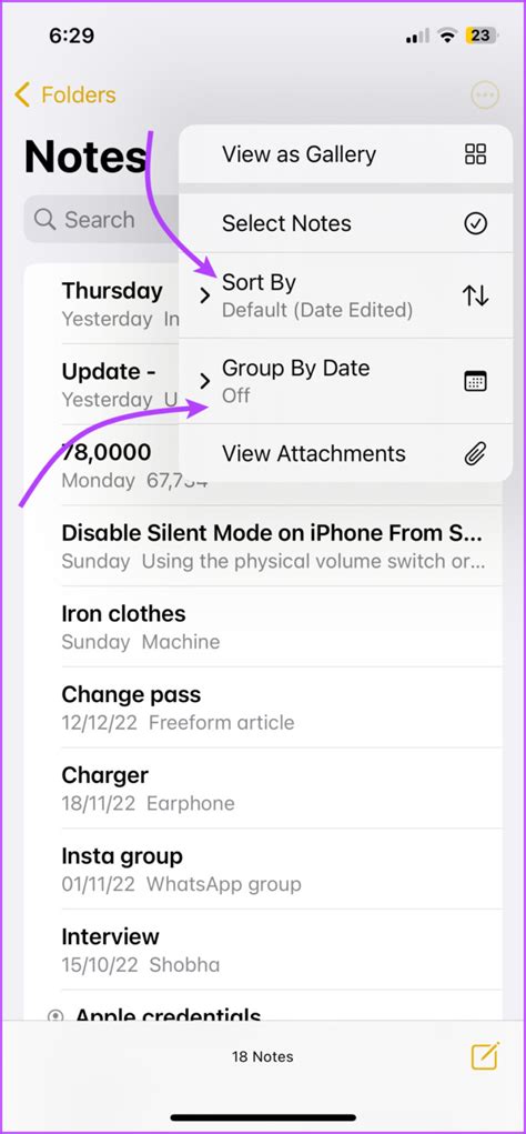 6 Ways To Find And Recover Disappeared IPhone Notes Guiding Tech