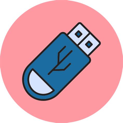 Usb Generic Circular Icon
