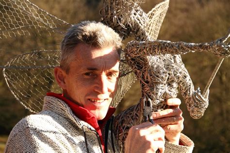 Robin Wight Fantasy Wire Fairies Sculptures Tuttart Pittura