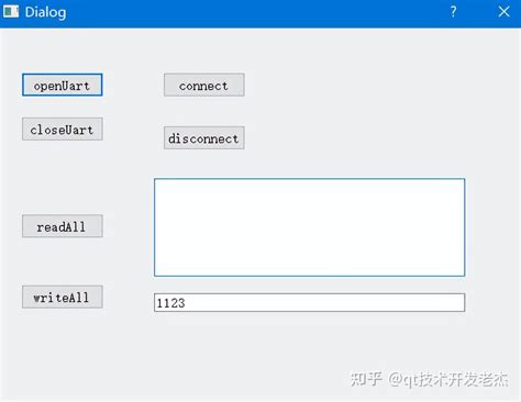 Qt之串口通信和多线程处理 知乎 Qt之串口通信和多线程处理 知乎