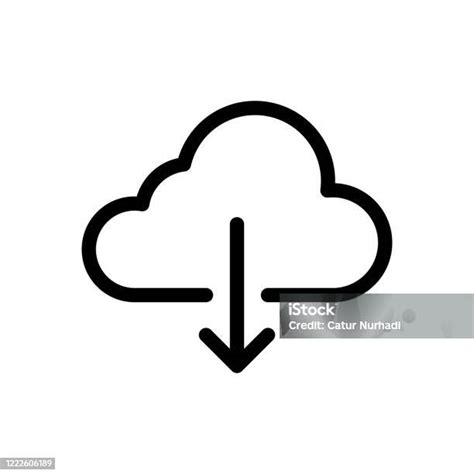 Ikon Awan Desain Template Vektor Datar Trendi Ilustrasi Stok Unduh Gambar Sekarang Air Alam