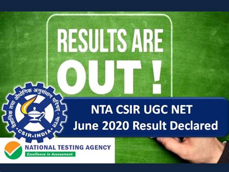 Nta Csir Ugc Net Result 2020 Out Get Direct Link