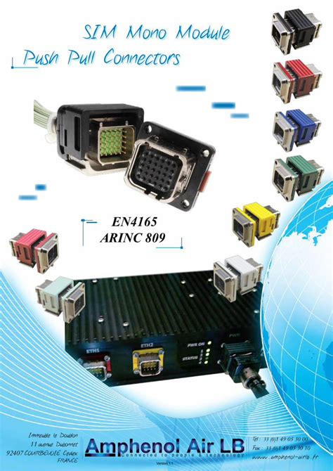 PDF SIM Mono Module Push Pull Connectors DOKUMEN TIPS