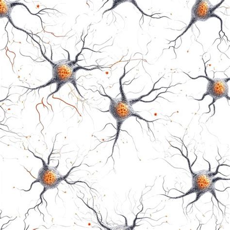 Human Neuron Diagram Dendrites Axons And Synapses Premium Ai