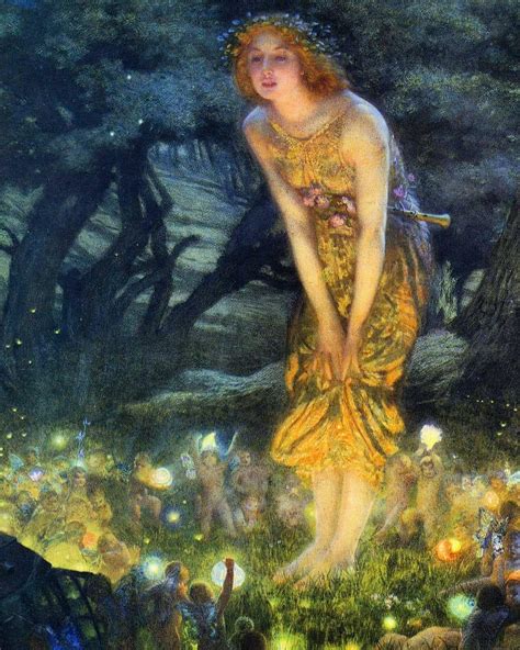 Edward Robert Hughes Midsummer Eve C 1908 Rmuseum