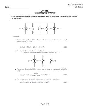 LAB Lab Report LAB DC Simulation With MultiSim Introduction The Objective Of This Studocu