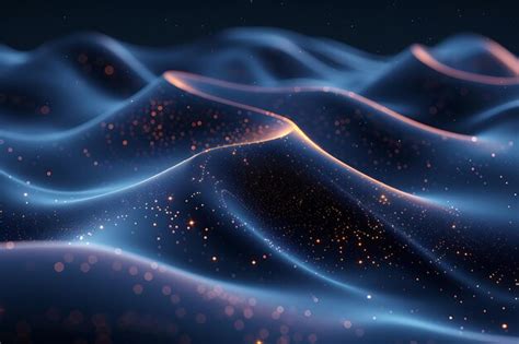 Minimalist Vector Pattern With Subtle Geometric Waveforms Premium Ai