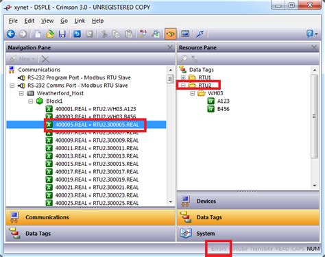 techtalk redlion handling deleted data tags errors xybernetics