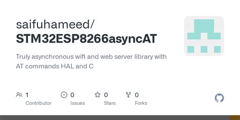 github saifuhameed stm32esp8266asyncat truly asynchronous wifi and