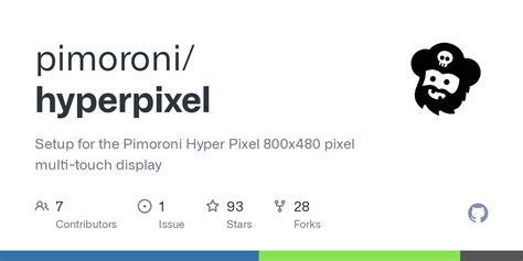 GitHub Pimoroni Hyperpixel Setup For The Pimoroni Hyper Pixel X Pixel Multi Touch Display