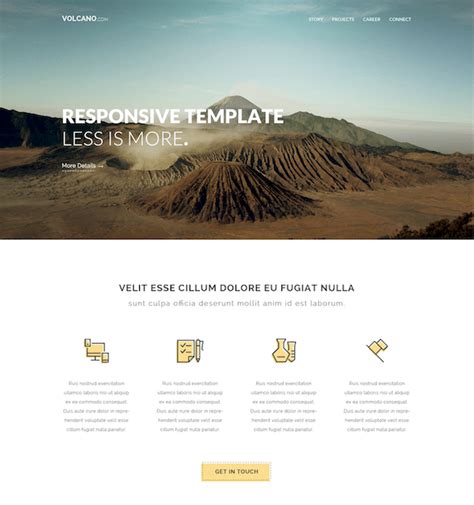 10 Free Zurb Foundation Framework Templates