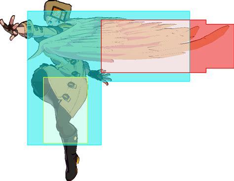 File GGST Millia Rage J S Hitbox Png Dustloop Wiki