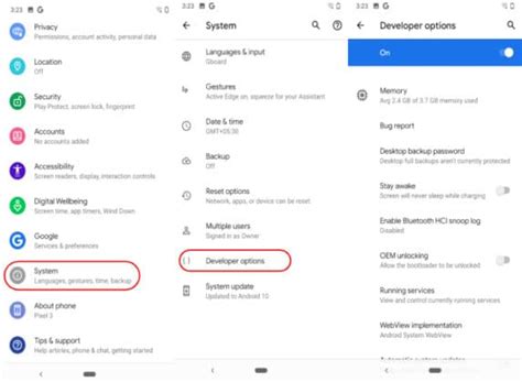 How To Enable Android Developer Options USB Debugging OEM Unlock