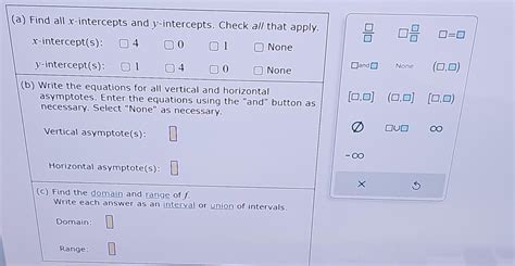 Solved The Graph Of A Rational Function F Is Shown Below Chegg
