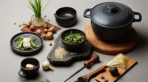 Cookware Small Stoneware Background Homemade Cold Vegetables Dalrae