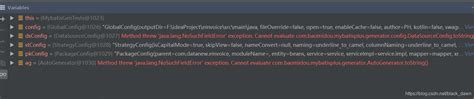 mybatis plus配置代码生成工具报错：java lang nosuchfielderror gauss csdn博客