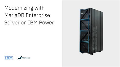 Ibm Ibmpower Mariadb Databasesolutions Enterpriseserver Redhat Rhel… Anandakumar Mohan